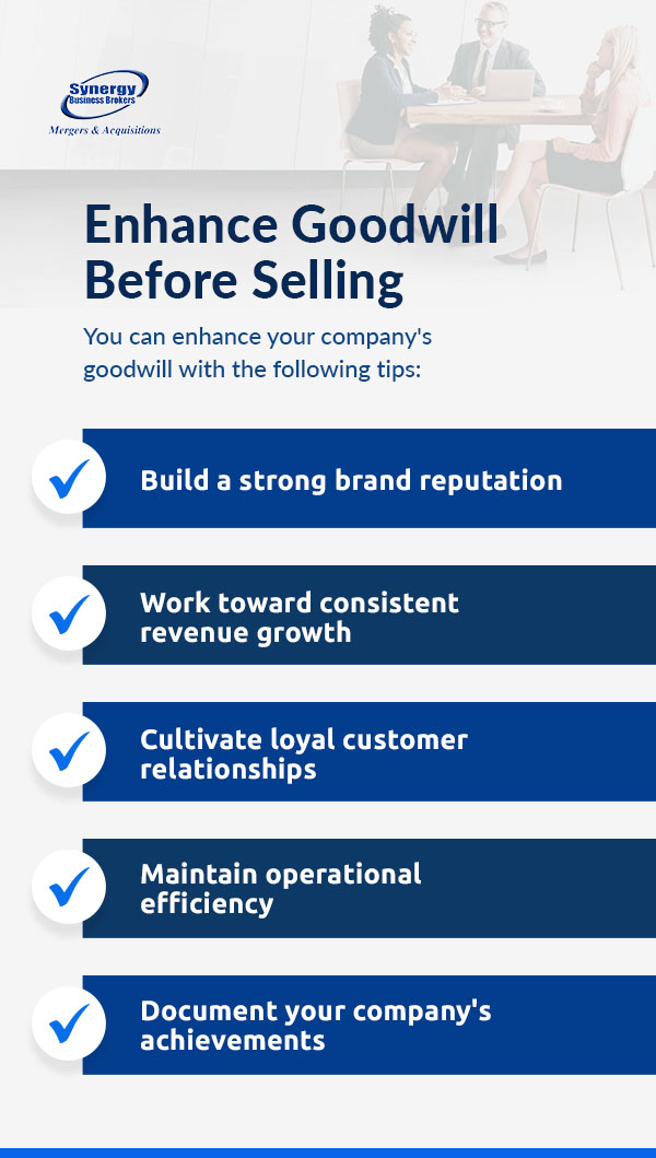 What Is Goodwill in Business Sales? | Synergy Business Brokers